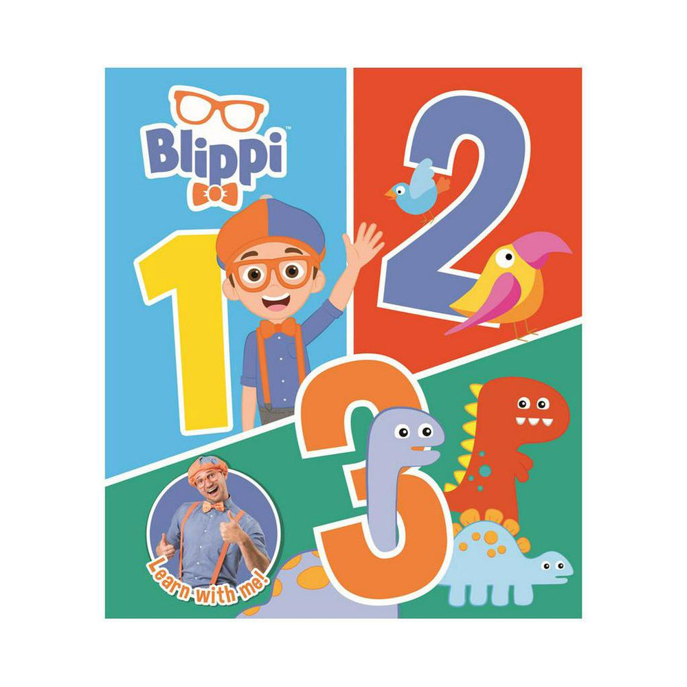 Blippi 123 Board Book - All About Numbers · Ahgiya!